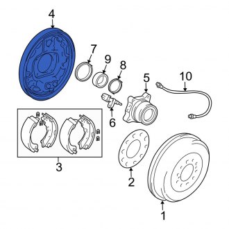 Toyota Tacoma OEM Brake Parts | Pads, Bleeders, Rotors — CARiD.com