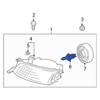 Toyota FJ Cruiser OEM Lighting | Headlights, Fog & Tail Lights — CARiD.com