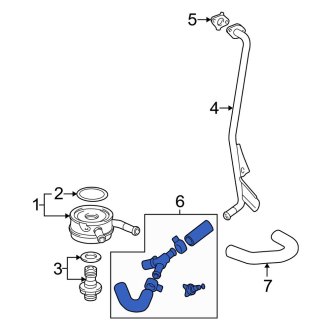 Toyota RAV4 Engine Oil Coolers & Components | Kits, Lines — CARiD.com