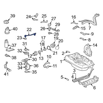Toyota Camry OEM Fuel System Parts | Pumps, Lines — CARiD.com