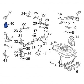 Toyota Camry OEM Fuel System Parts | Pumps, Lines — CARiD.com