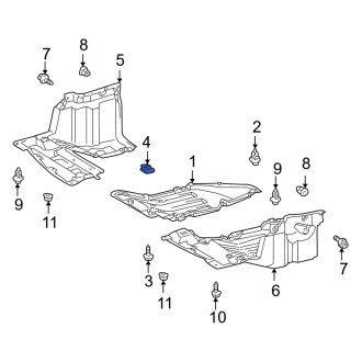 Toyota Celica Header Panel Brackets & Hardware — CARiD.com
