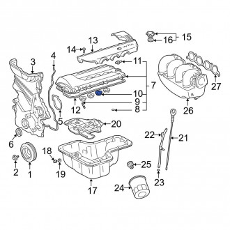 Toyota OEM Engine Parts | Rebuild Kits, Pistons — CARiD.com