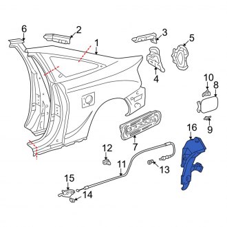Toyota Celica OEM Fuel System Parts | Pumps, Lines — CARiD.com
