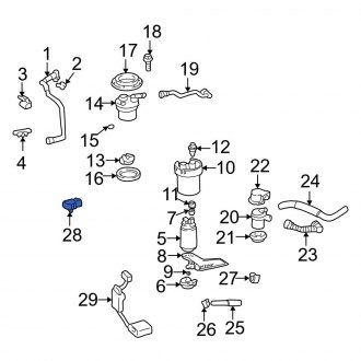 Toyota Celica OEM Fuel System Parts | Pumps, Lines — CARiD.com