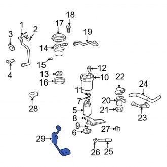 Toyota Celica OEM Fuel System Parts - Pumps, Lines | CARiD