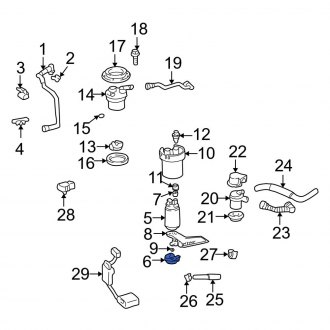 Toyota Celica OEM Fuel System Parts - Pumps, Lines | CARiD