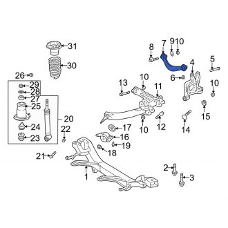 Toyota OEM Suspension Parts | Factory Shocks & Struts — CARiD.com