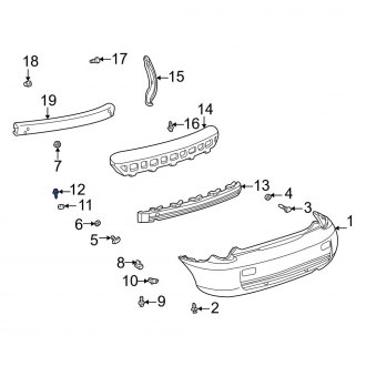 Toyota Celica Bumper Brackets & Hardware | Front, Rear — CARiD.com