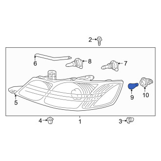 Toyota OEM Light Bulbs | Headlight, Fog & Tail Light Bulbs — CARiD.com