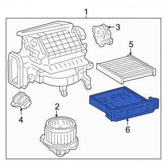 Toyota Avalon OEM A/C & Heating Parts | Systems, Compressors — CARiD.com