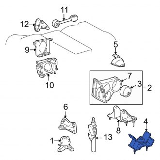 Toyota Camry OEM Transmission Parts | Coolers, Flywheels — CARiD.com