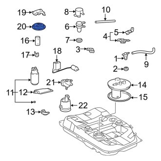 Toyota Land Cruiser OEM Engine & Components | Air Intake Parts — CARiD.com