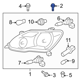 Toyota OEM Bumpers - Genuine Front & Rear Bumpers | CARiD