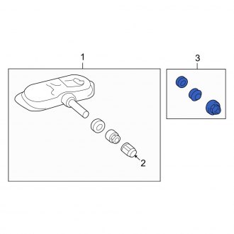 Toyota FJ Cruiser TPMS Mounting Accessories | Adapters, Bands — CARiD.com