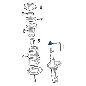 Toyota OEM Suspension Parts | Factory Shocks & Struts — CARiD.com