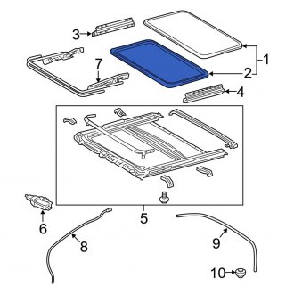 Toyota Highlander Replacement Roofs & Components – CARiD.com