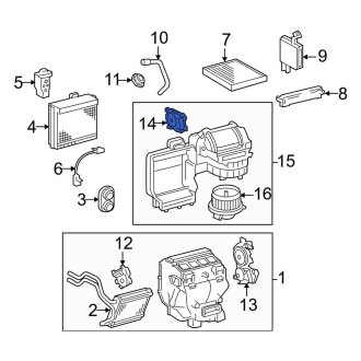 Toyota Venza Replacement Heater Control Valves — CARiD.com
