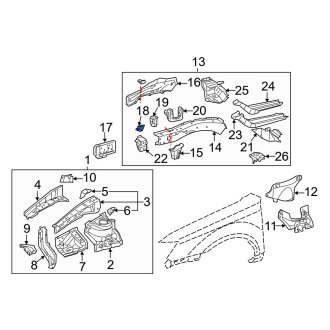 Toyota Replacement Chassis Frame & Rails – CARiD.com