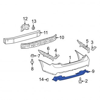 Toyota Avalon Replacement Bumper Spoilers & Valances | CARiD