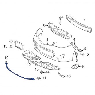 Toyota Avalon Replacement Bumper Spoilers & Valances | CARiD