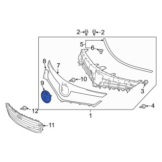 Toyota Avalon Grille Frames & Moldings — CARiD.com