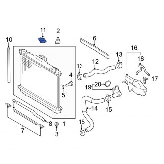 Toyota Yaris Radiator Caps | High Pressure, Racing — CARiD.com