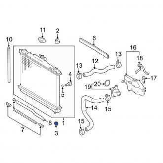 Toyota OEM Engine & Components | Air Intake & A/C Parts — CARiD.com