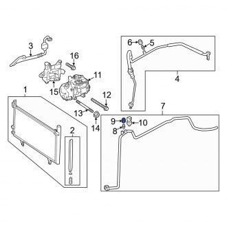 Toyota Corolla OEM A/C & Heating Parts | Systems, Compressors — CARiD.com