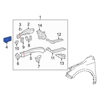 Toyota Camry Replacement Chassis Frames & Rails - CARiD.com