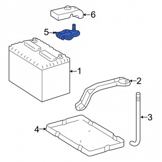 Toyota Tacoma Battery Cables, Terminals, Lugs — CARiD.com
