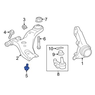 Toyota Avalon OEM Suspension Parts | Shocks, Struts — CARiD.com