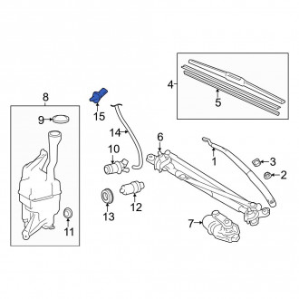 Toyota Tundra Washer Nozzles & Parts — CARID.com