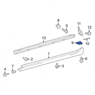 Toyota Avalon Rocker Panels, Floor Pans, Moldings — CARiD.com