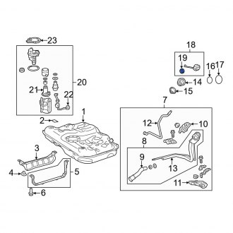 Toyota Tundra OEM Fuel System Parts | Pumps, Lines — CARiD.com