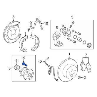 Toyota Sienna OEM Wheels & Tires | Lug Nuts, TPMS Sensors — CARiD.com