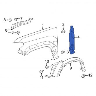 Toyota Tacoma OEM Fenders | Factory Front & Rear Fenders — CARiD.com