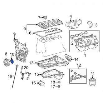Toyota 4Runner OEM Air Intake Parts | Filters, Manifolds — CARiD.com