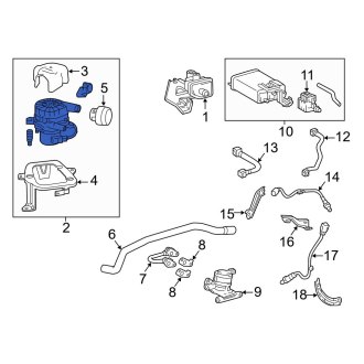 Toyota Tacoma Air Injection Pumps & Components | CARiD
