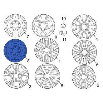 Toyota OE™ Factory Wheels - CARiD.com