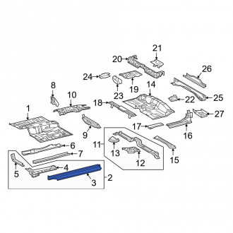 Toyota Tacoma Replacement Rocker Panels – CARiD.com