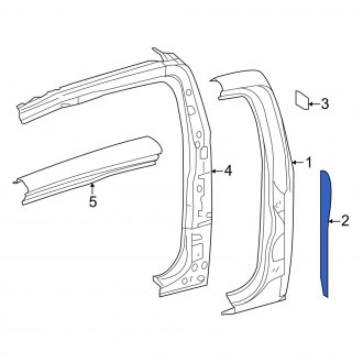 Toyota Tacoma Door Moldings - Side, Edge, Belt | CARiD