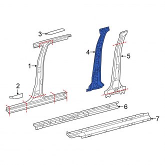 Toyota Tacoma Chassis Frames & Body Parts | CARiD