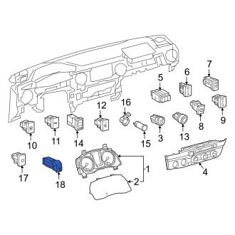 Toyota Tacoma OEM Electrical Parts | Sensors, Switches — CARiD.com