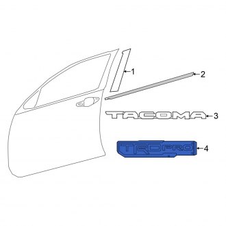 Toyota OE™ Emblems & Logos - CARiD.com