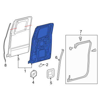 Toyota Tacoma Replacement Door Shells & Skins | CARiD