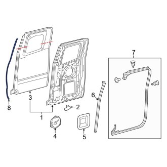 Toyota Tacoma Door Seals & Weatherstripping | CARiD