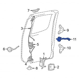 Toyota Tacoma Door Hinges, Pin & Bushing Kits – CARiD.com