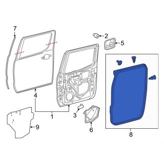 Toyota Tacoma OEM Doors & Parts | Shells, Panels, Armrests — CARiD.com