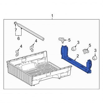 Toyota Tacoma Trunk Floor Mats & Truck Bed Floors | CARiD